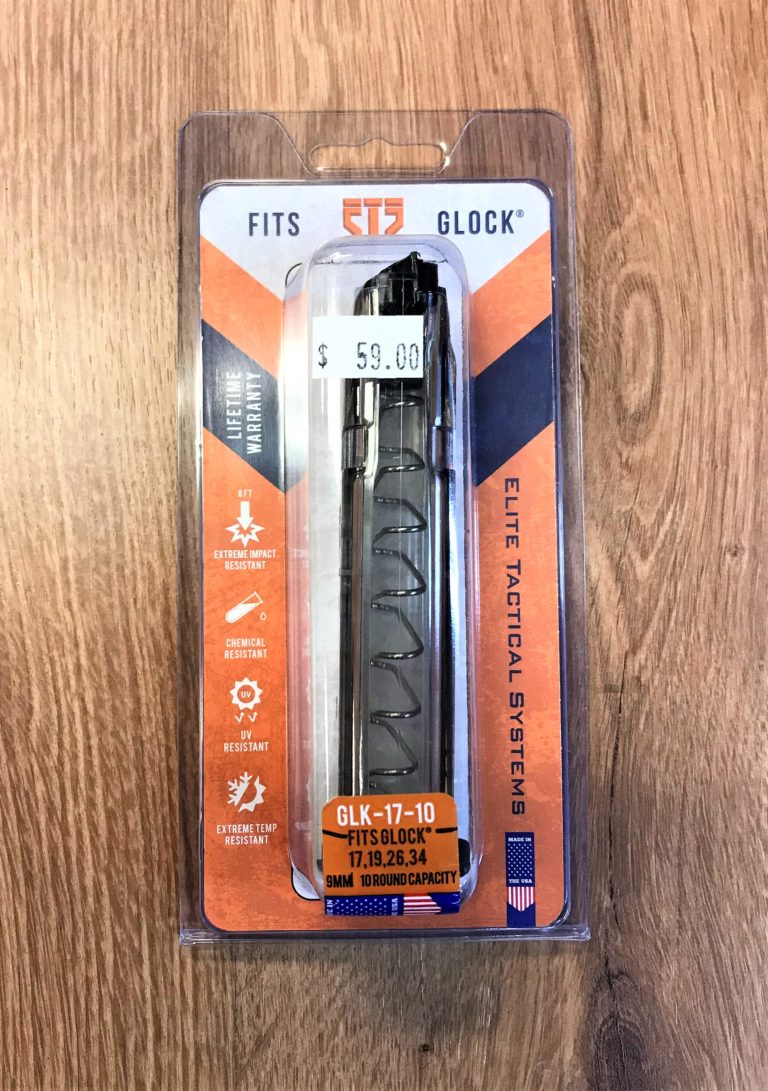 ETS MAGAZINE FOR GLOCK 17/19/26/34 – 10 SHOT – Caboolture Firearms